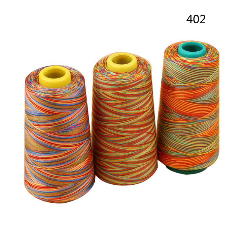 3000 Yards Multicolored Graident Rainbow Polyester... – Vicedeal