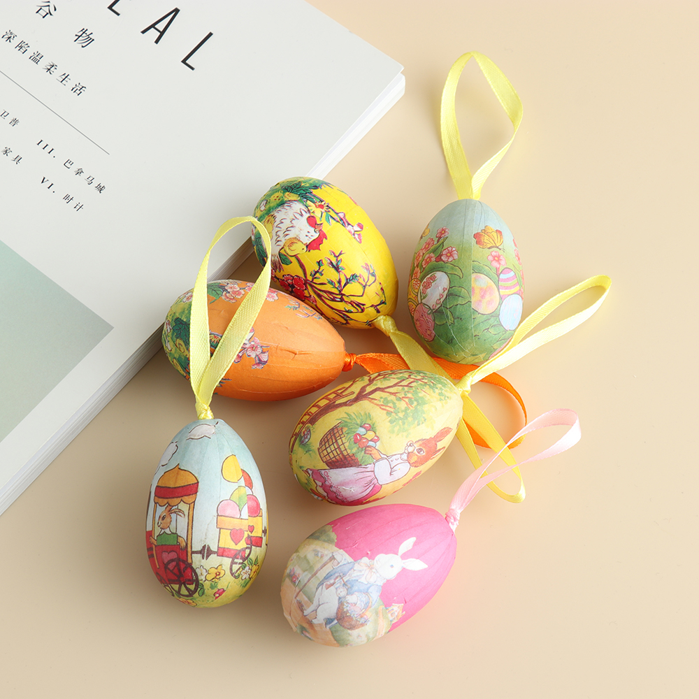 6Pcs/Set Colorful Foam Easter Eggs Gadget Birthday... – Grandado