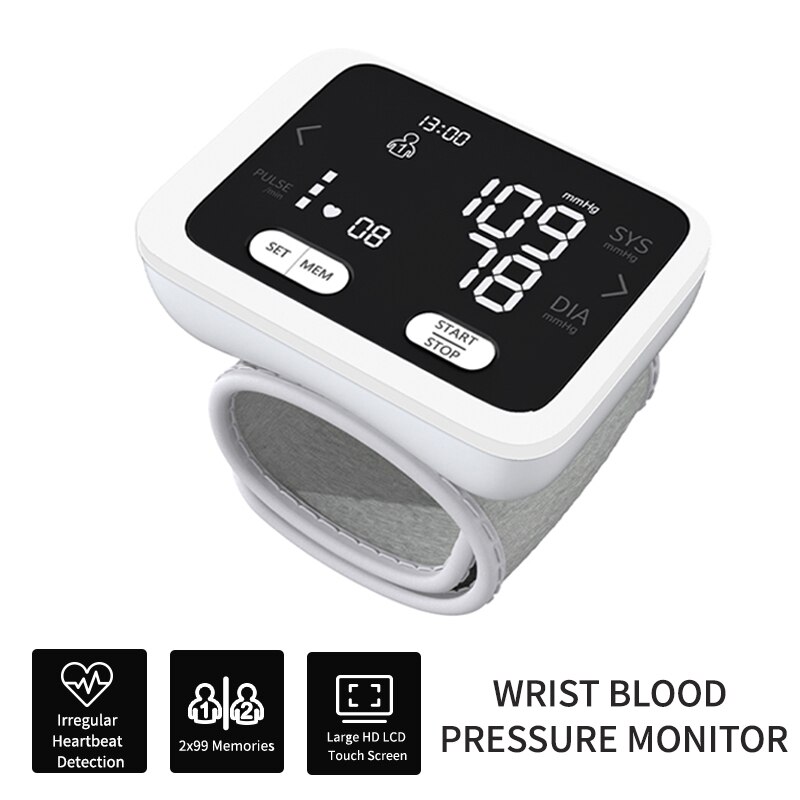 With Voice Reporting Wrist Automatic Blood Pressur... – Grandado