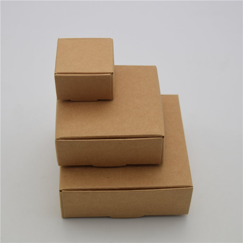 50 stks Bruin Kraftpapier Doos No-gedrukt Doos Ver... – Grandado