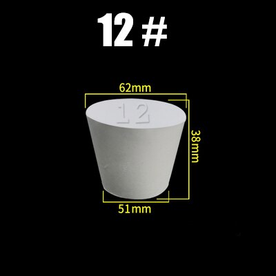 Silicone Rubber Sponge Stopper Hole Plug Lab Flask... – Grandado