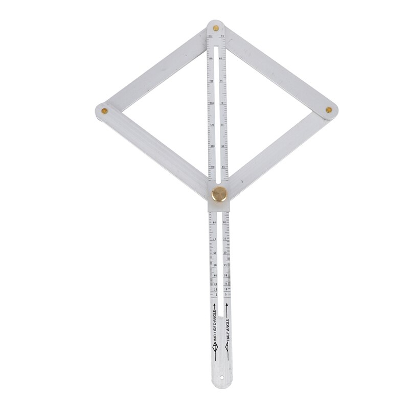 2Pcs/Set Protractor Corner Angle Finder Miter Angl... – Grandado