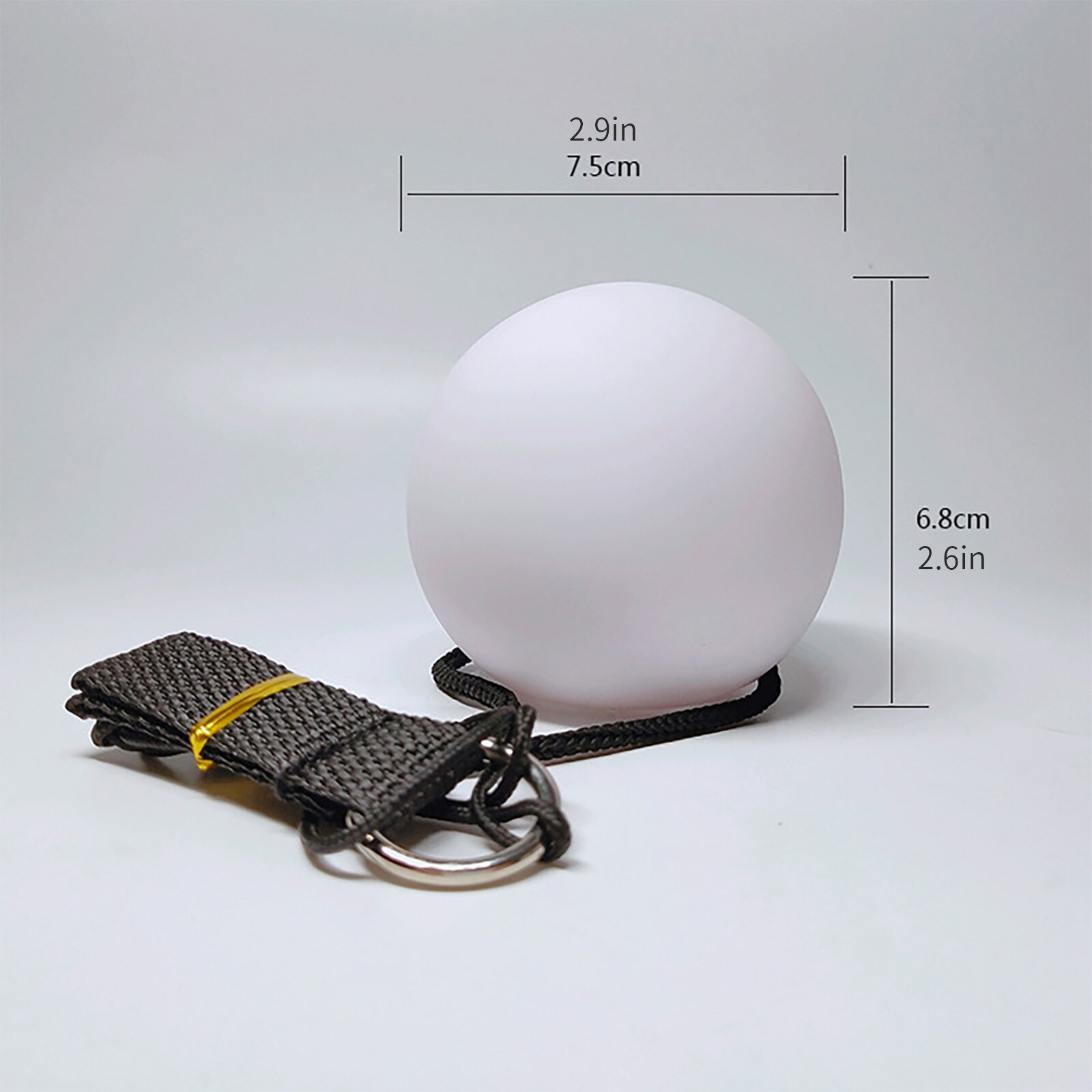 Led Poi Balls (set Of 2) Spinning Led Light Toy Wi... – Grandado