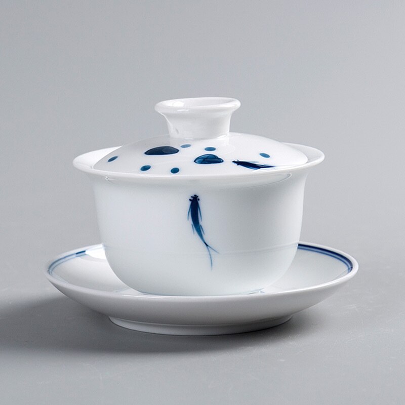 170ml High White Ceramics Tea Cups Master Cups Cre... – Vicedeal