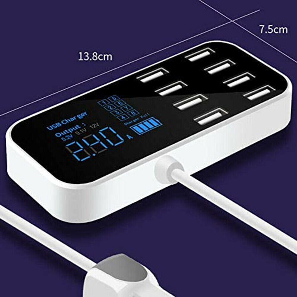 Fast Charging Car 8 Ports USB Desktop Charger Stat... – Vicedeal