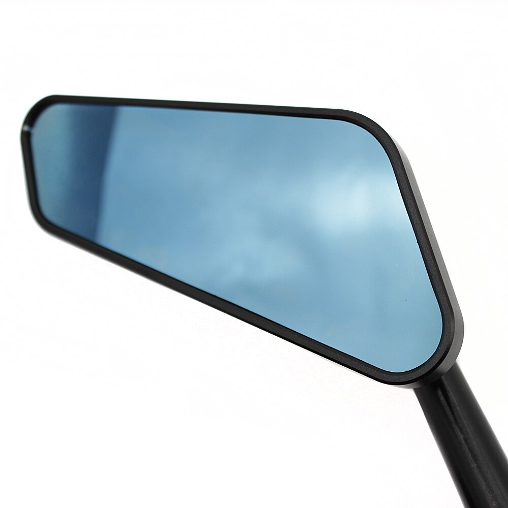CNC Aluminum Motorcycle Rear View Mirrors Large Bl... – Grandado