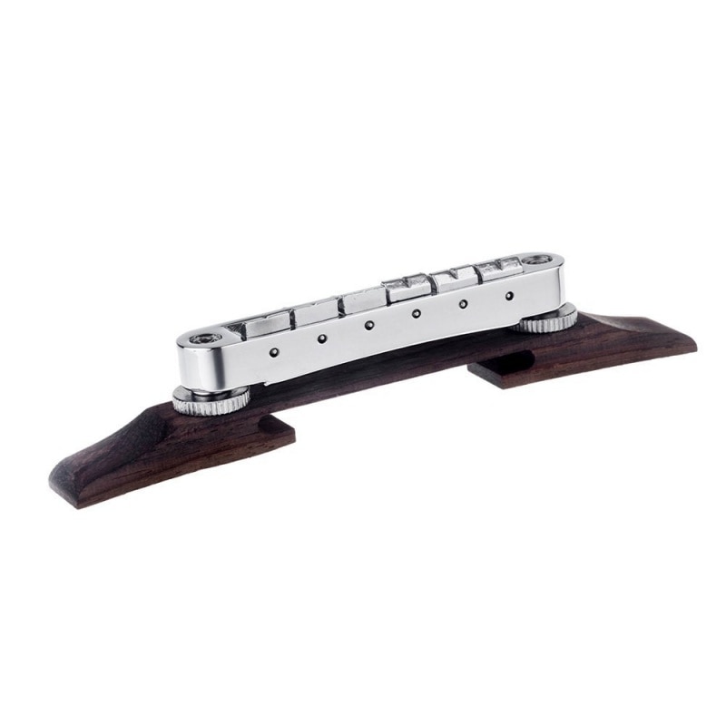 Chrome Guitar Bridge Roller Saddle Metal Rosewood ... – Grandado