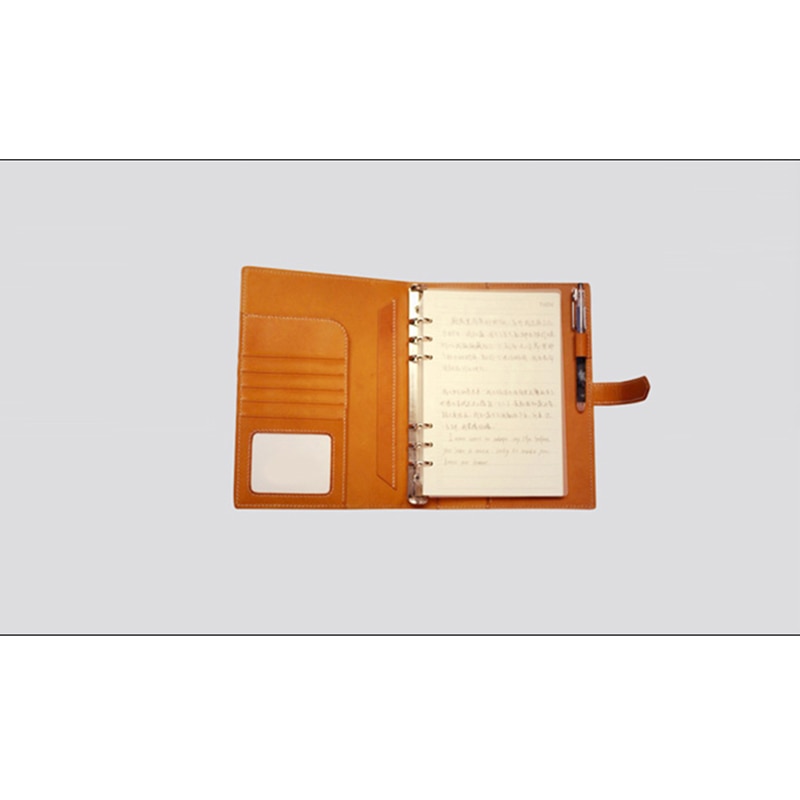 1Set DIY Kraft Paper Template A5 Loose-leaf Notepa... – Grandado