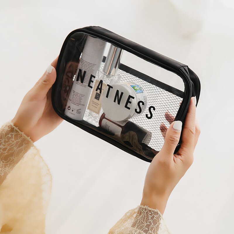 PVC Transparent Waterproof Wash Bag Travel Multifu... – Grandado