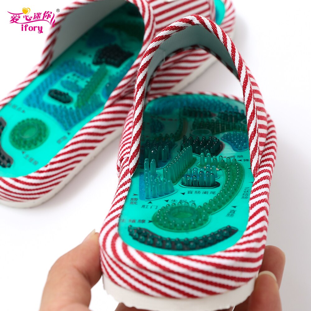 IFORY Foot Massage Slippers Health Shoe Promote Bl... – Grandado