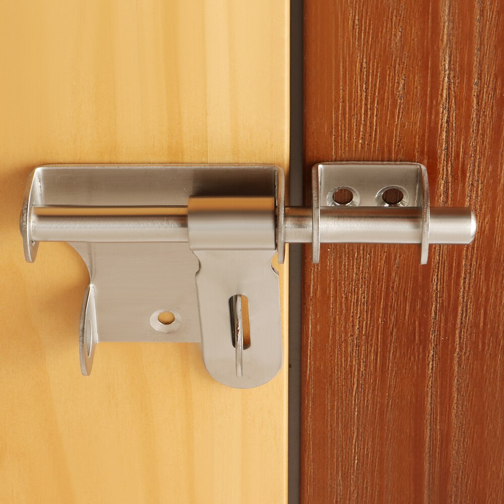 304 Stainless Steel Door Lock Barrel Bolt Latch Pa... – Grandado