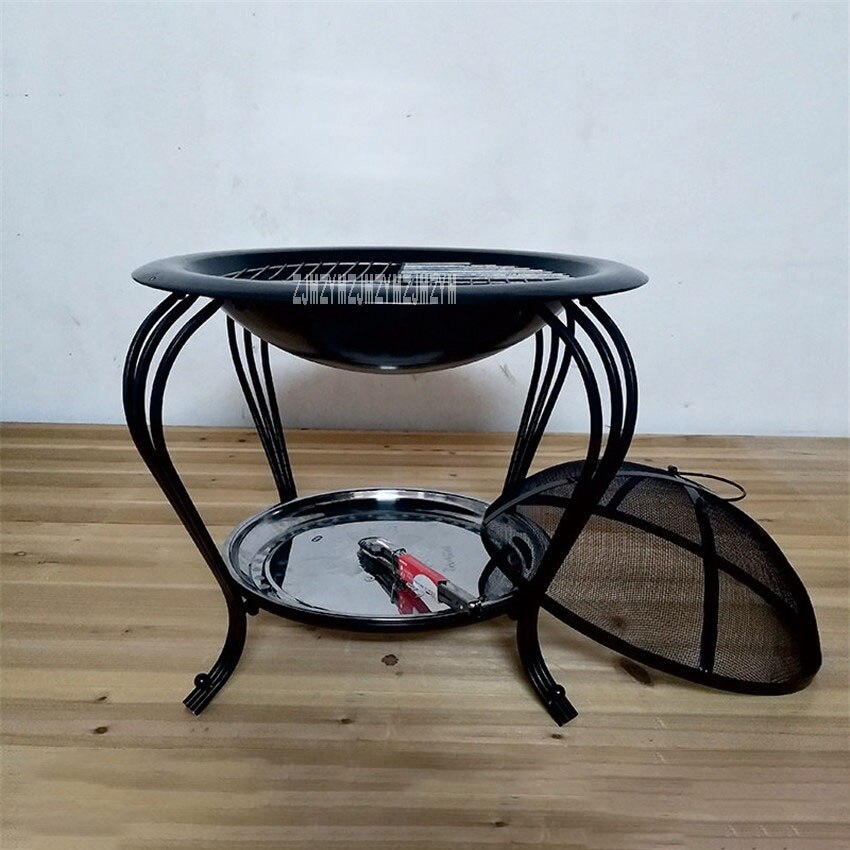 Barbecue Oven Portable Charcoal Brazier BBQ Grill ... – Grandado