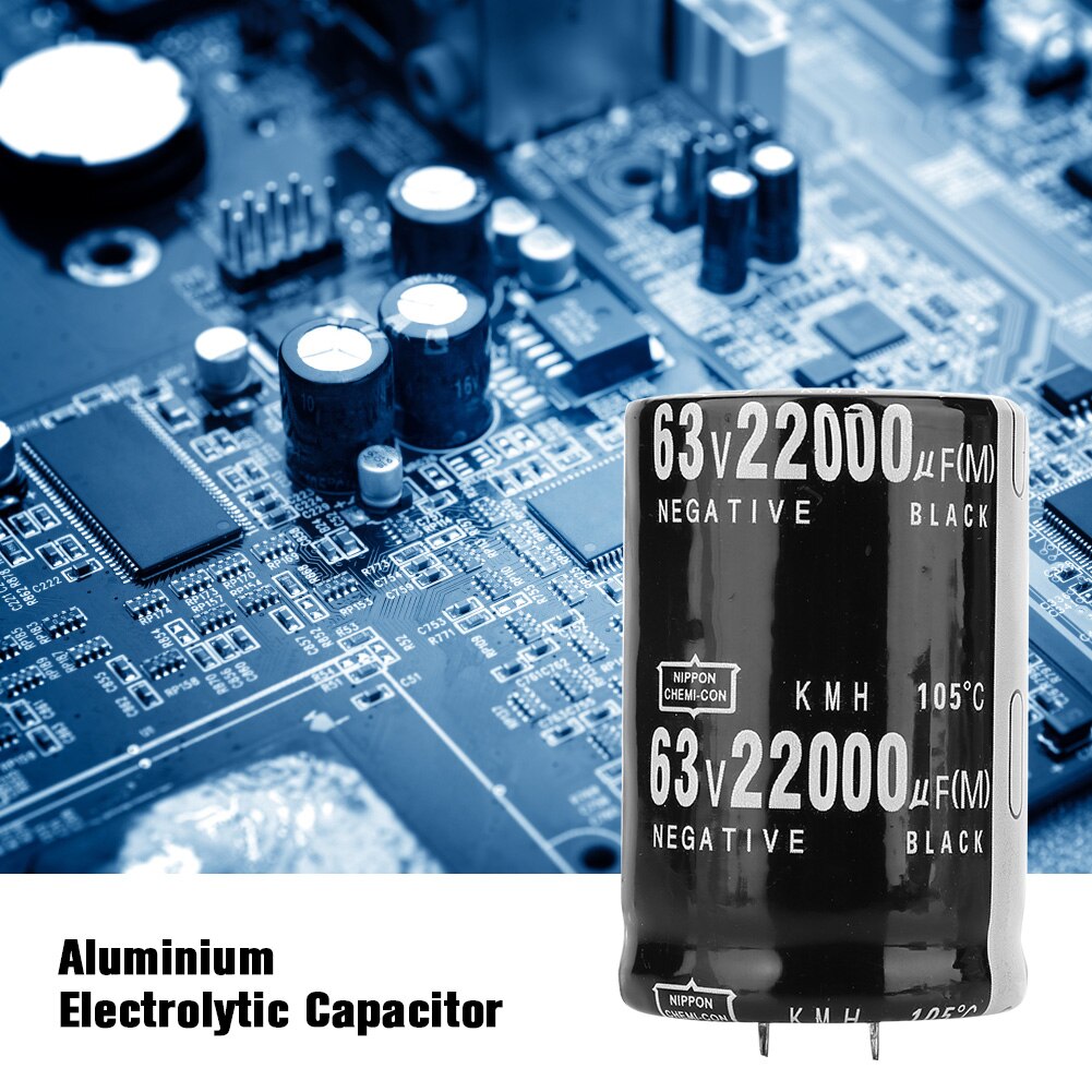 63V 22000μF explosion-proof Aluminium Electrolytic... – Grandado