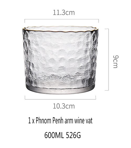 Glas Wijn Beker Japanse Loodvrij Glas Crystal Cup ... – Vicedeal