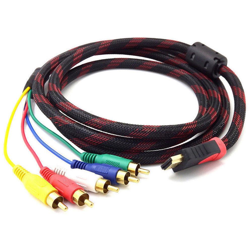 HD 1080P HDMI Male Naar 5 RCA RGB AV Kabel Connect... – Vicedeal