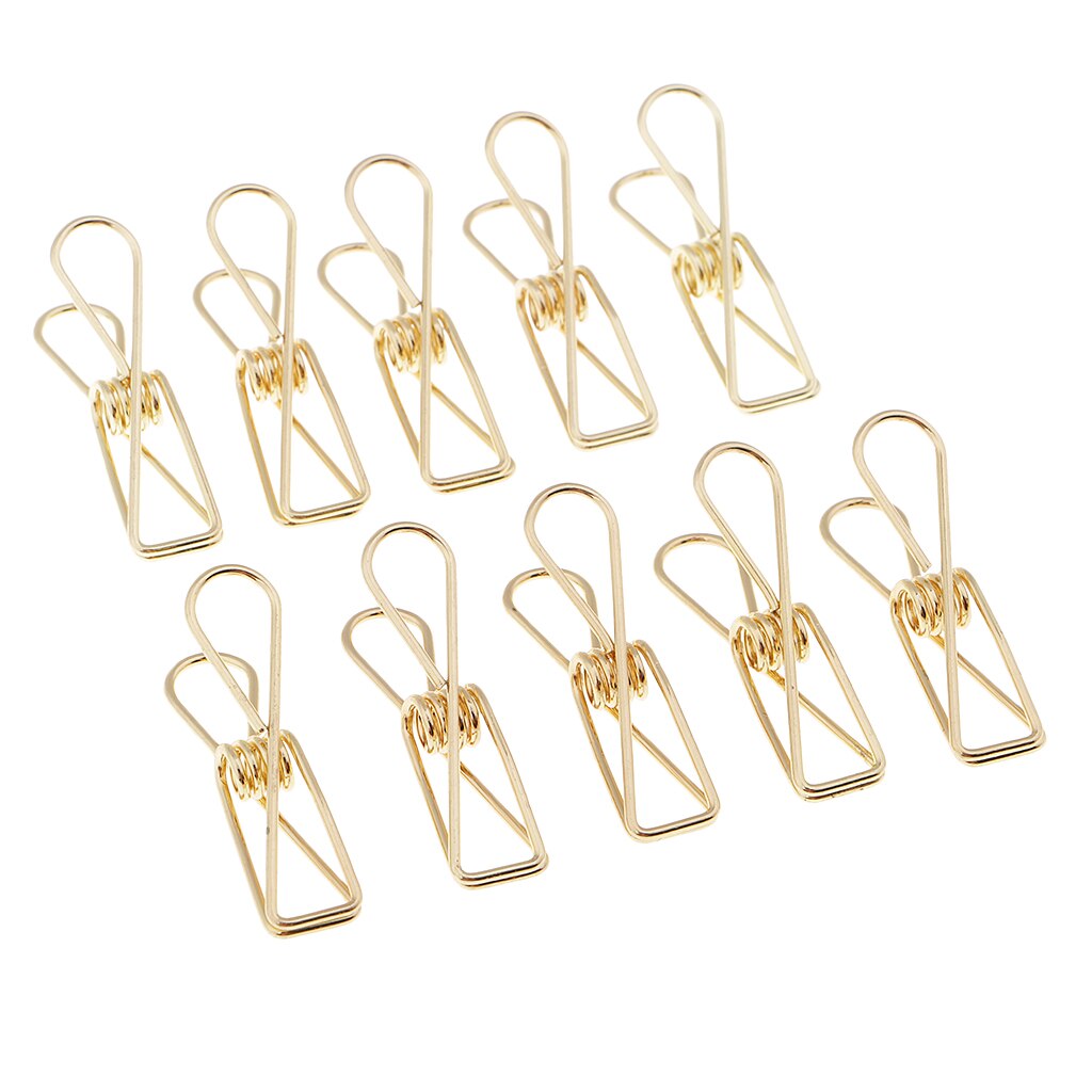Metal Binder Clips Decorative Long Tail Paper Docu... – Grandado