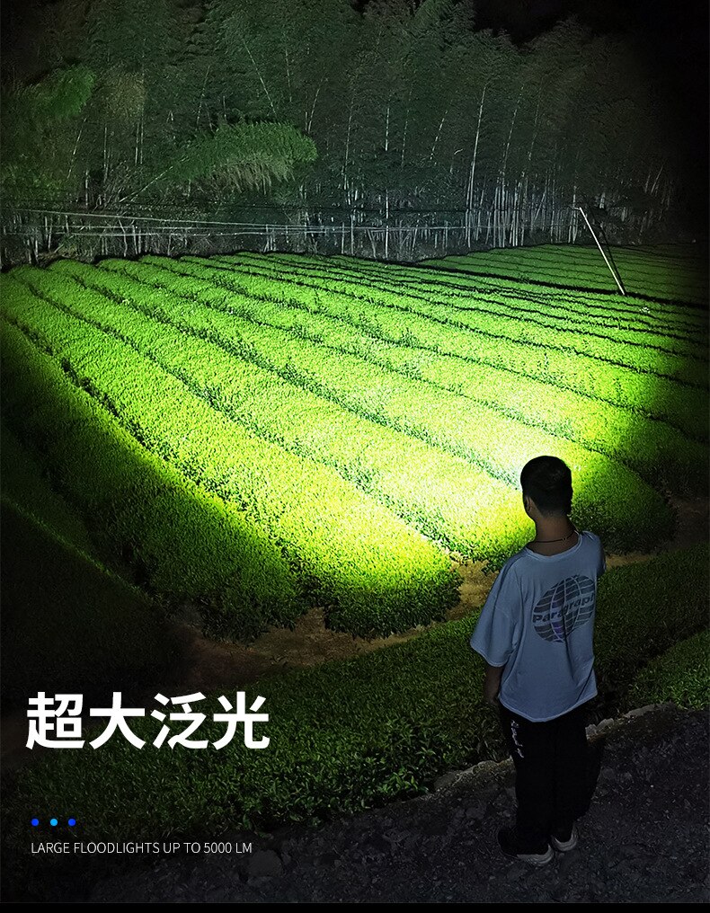 P90/P70 Zoom Flashlight Outdoor Ultra-Bright LED F... – Grandado