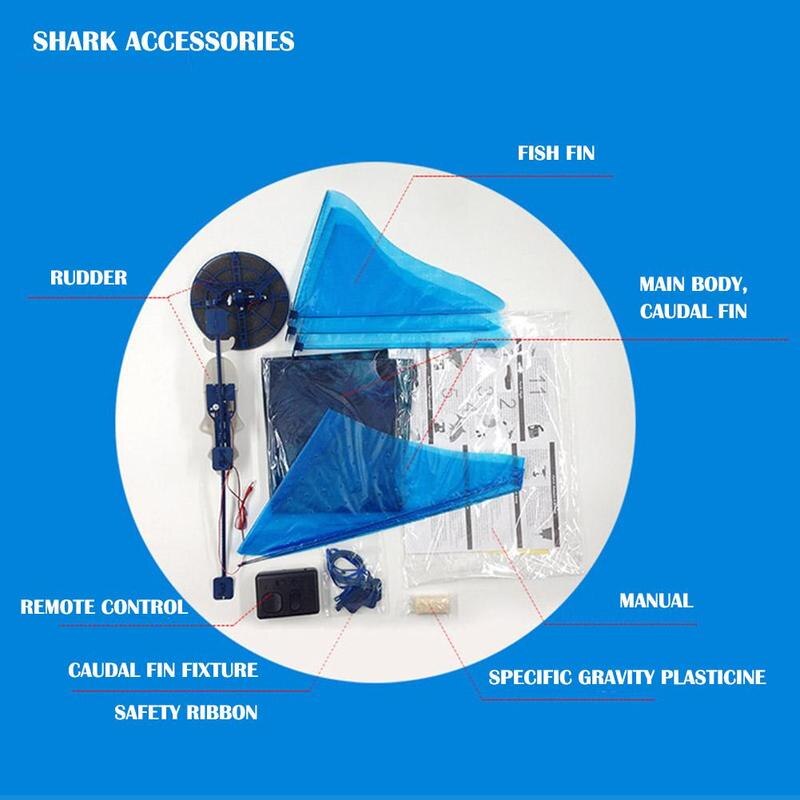 Remote Control Shark Toys Infrared Inflatable Larg... – Grandado