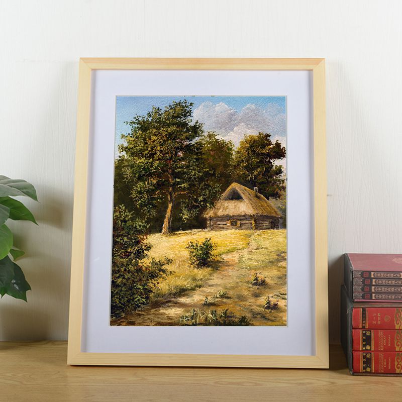 Nordic A3 Wooden Frame Black White Color Photo Fra... – Grandado