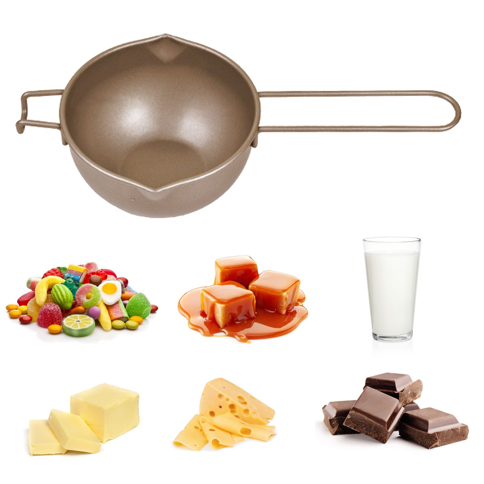 700Ml Boter Smelten Pot Koffie Melk Warmer Carbon ... – Grandado