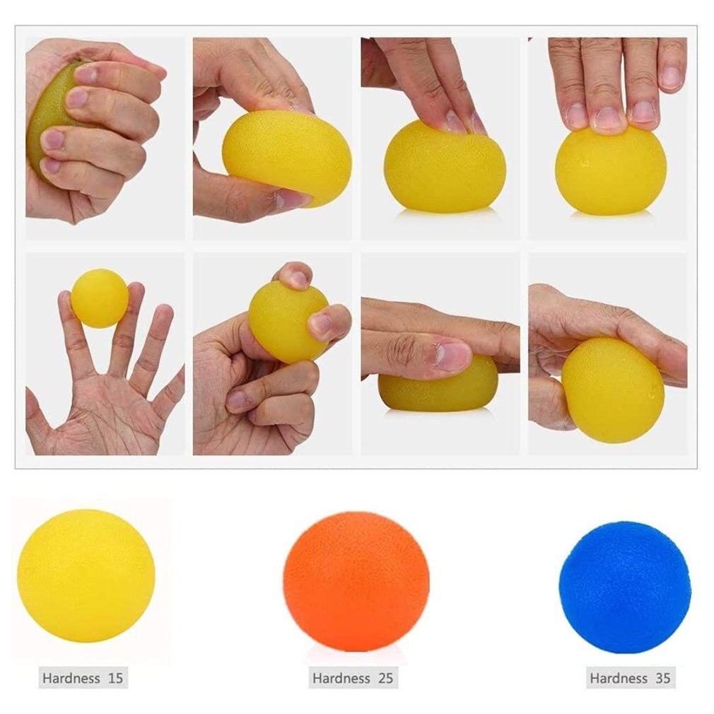 3Pcs Multiple Stress Relief Balls Resistance Thera... – Grandado