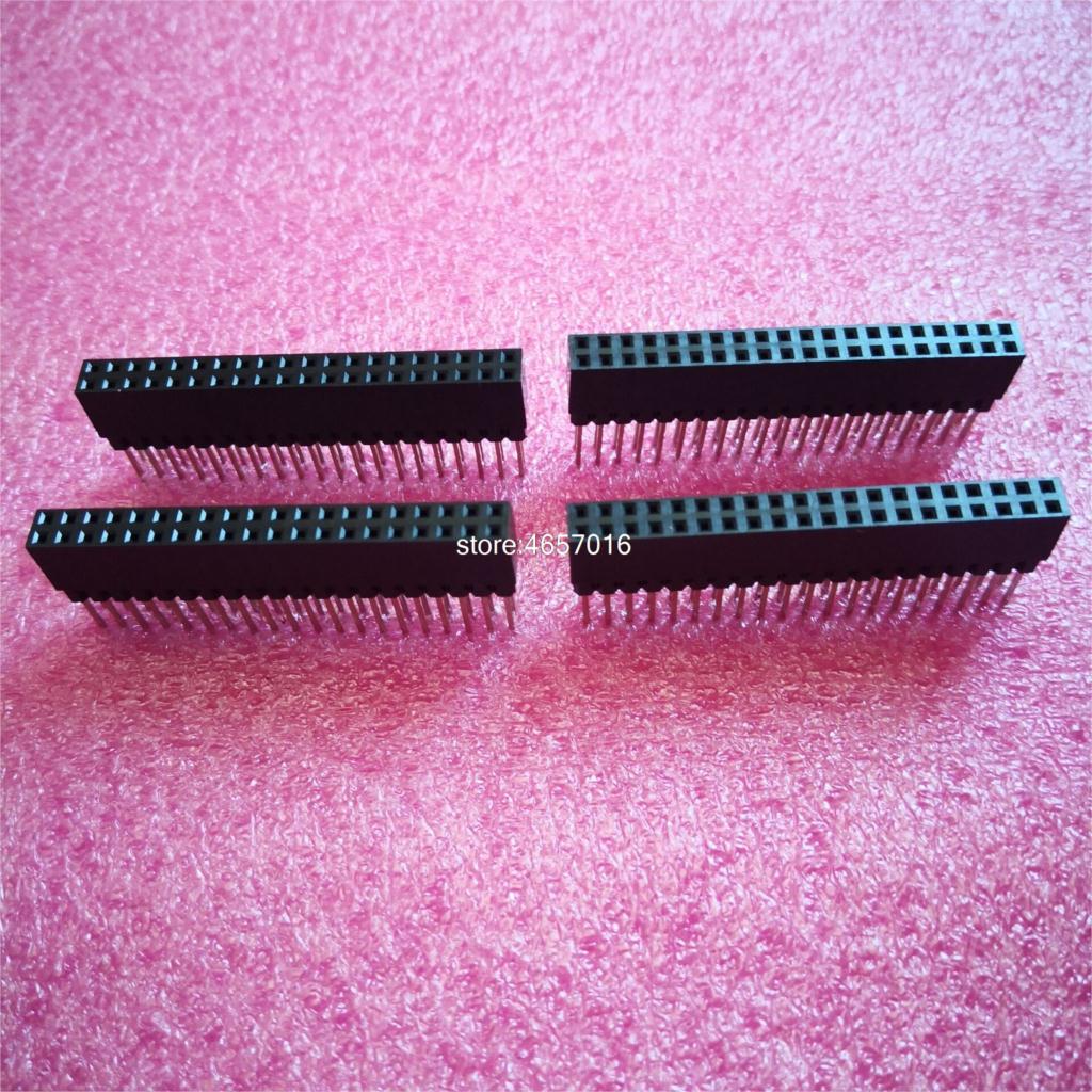 10 stks/partij 2.54mm Pitch 2x20 Pin 40 Pin Female... – Vicedeal