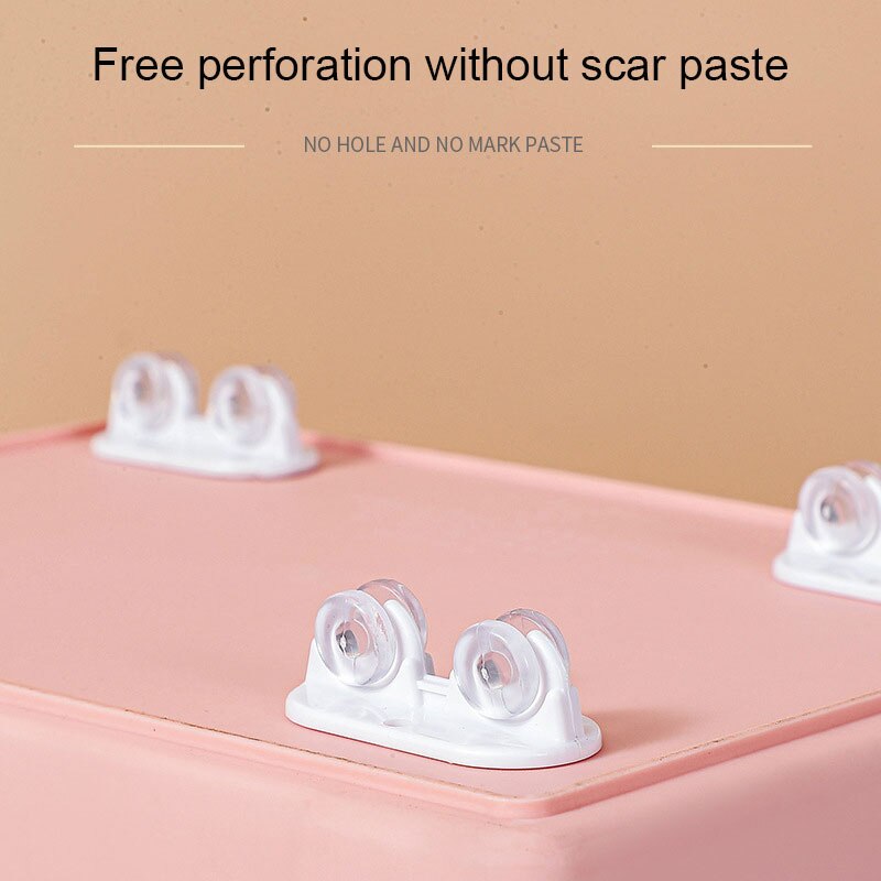 Storage Box Pulley Accessories 4 Piece of Adhesive... – Vicedeal