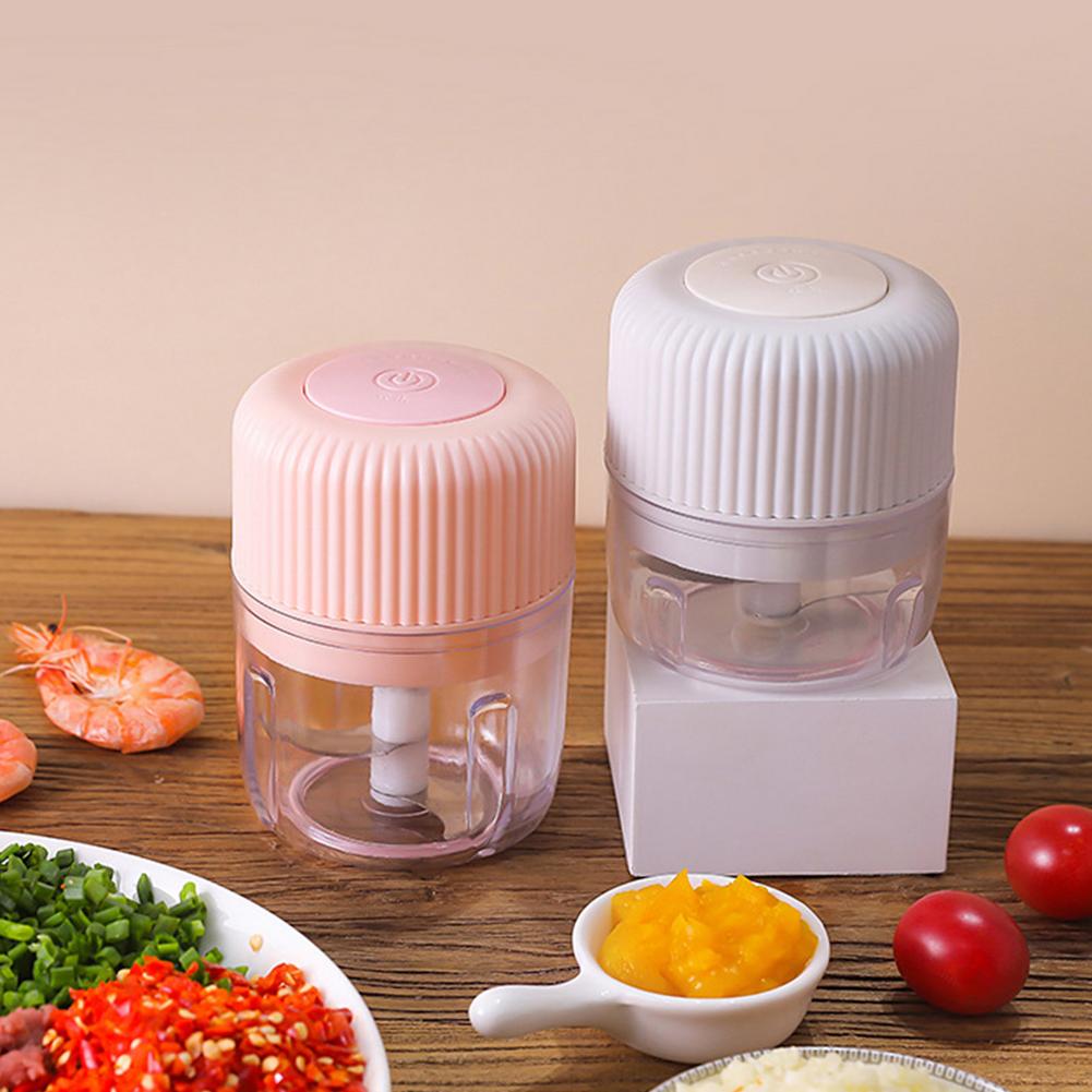 Mini Electric Food Chopper Garlic Masher Mincer Bl... – Grandado
