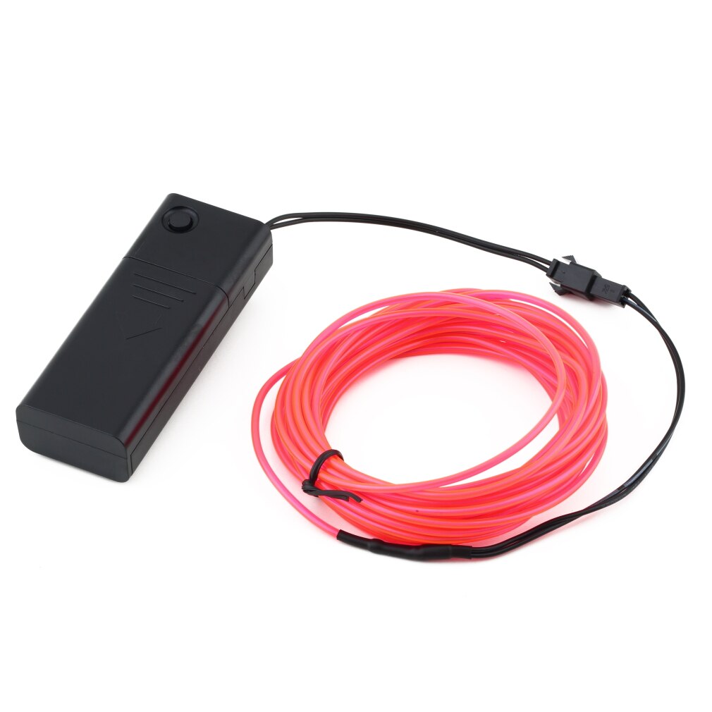 Fleksibel el wire neon lys 3 meter til dansefest b... – Grandado