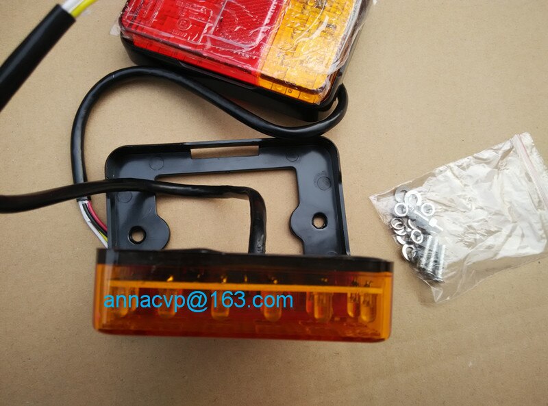 LED trailer truck tail light stop indicator turn t... – Grandado