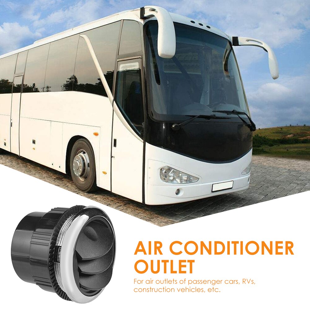 75mm Coach A/C Air Vent Outlet with Chrome RV Bus ... – Grandado