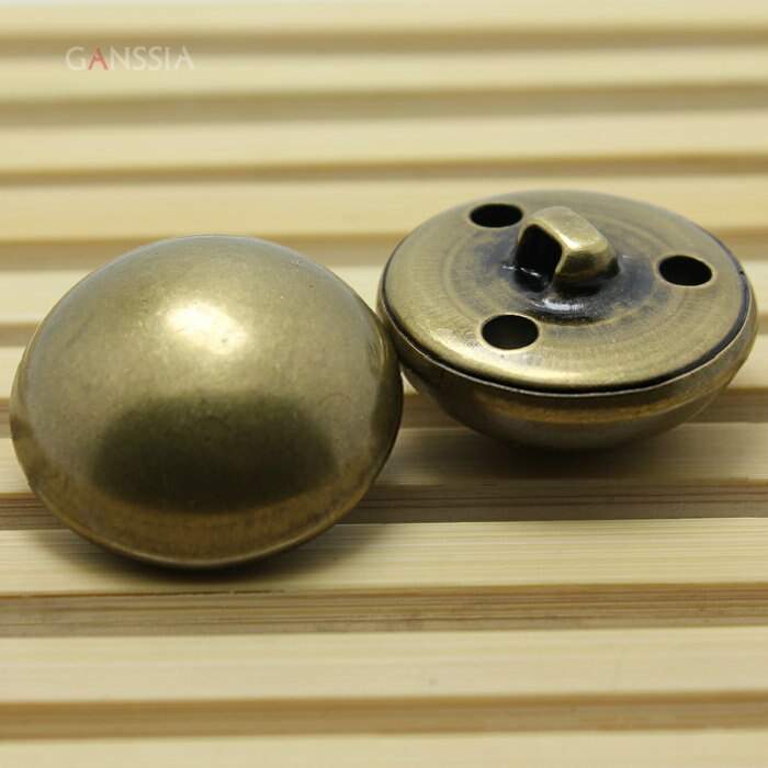 10pcs/lot Size:10-25mm Mushroom Copper Metal Butto... – Grandado