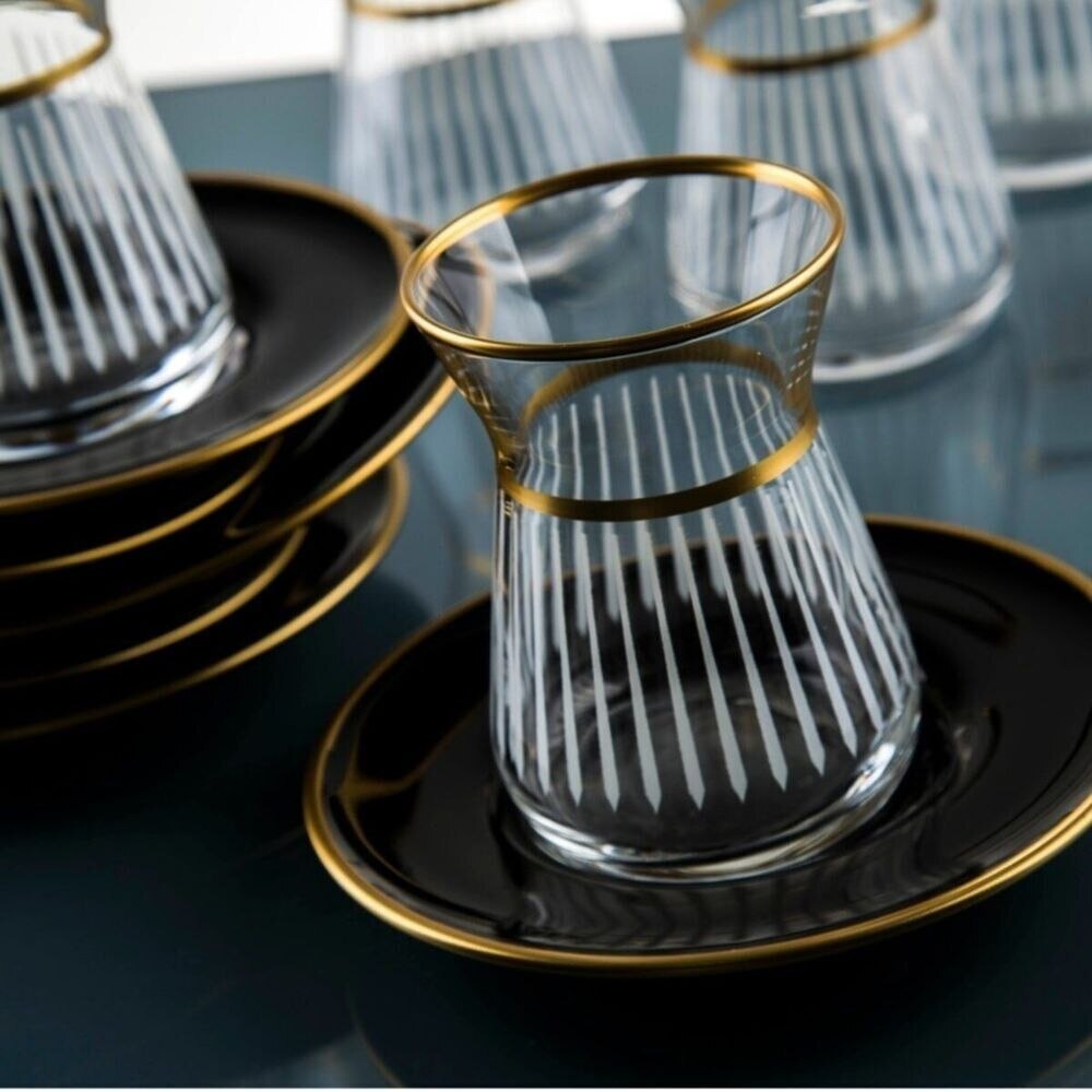 Turkish Tea Cup Traditional Gilded Turkish Tea Cup... – Grandado