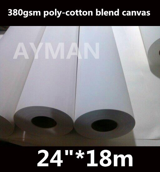 24in 380g Pigmented Digital Printing Poly Cotton C... – Grandado