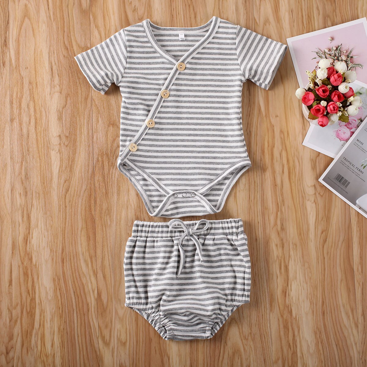 Baby Zomer Kleding Pasgeboren Baby Jongen Meisje 1... – Grandado