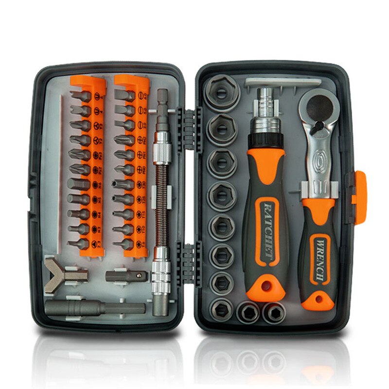 38 in 1 Tools Set Box Screwdriver Bit Combination ... – Grandado