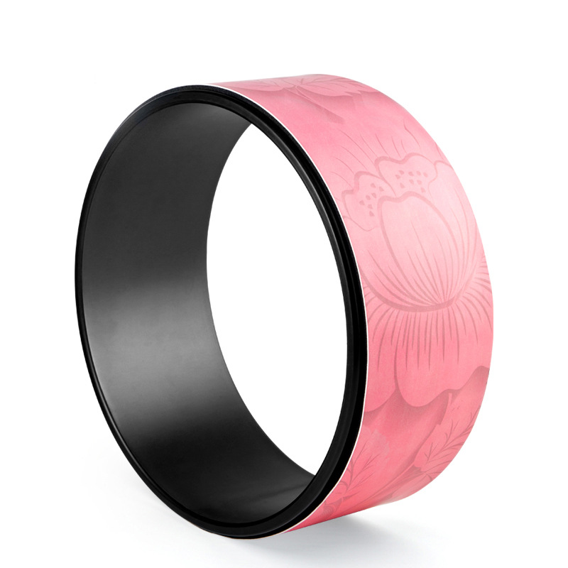 Lotus PU Yoga Wheel Workout Equipments Pilates Yog... – Grandado