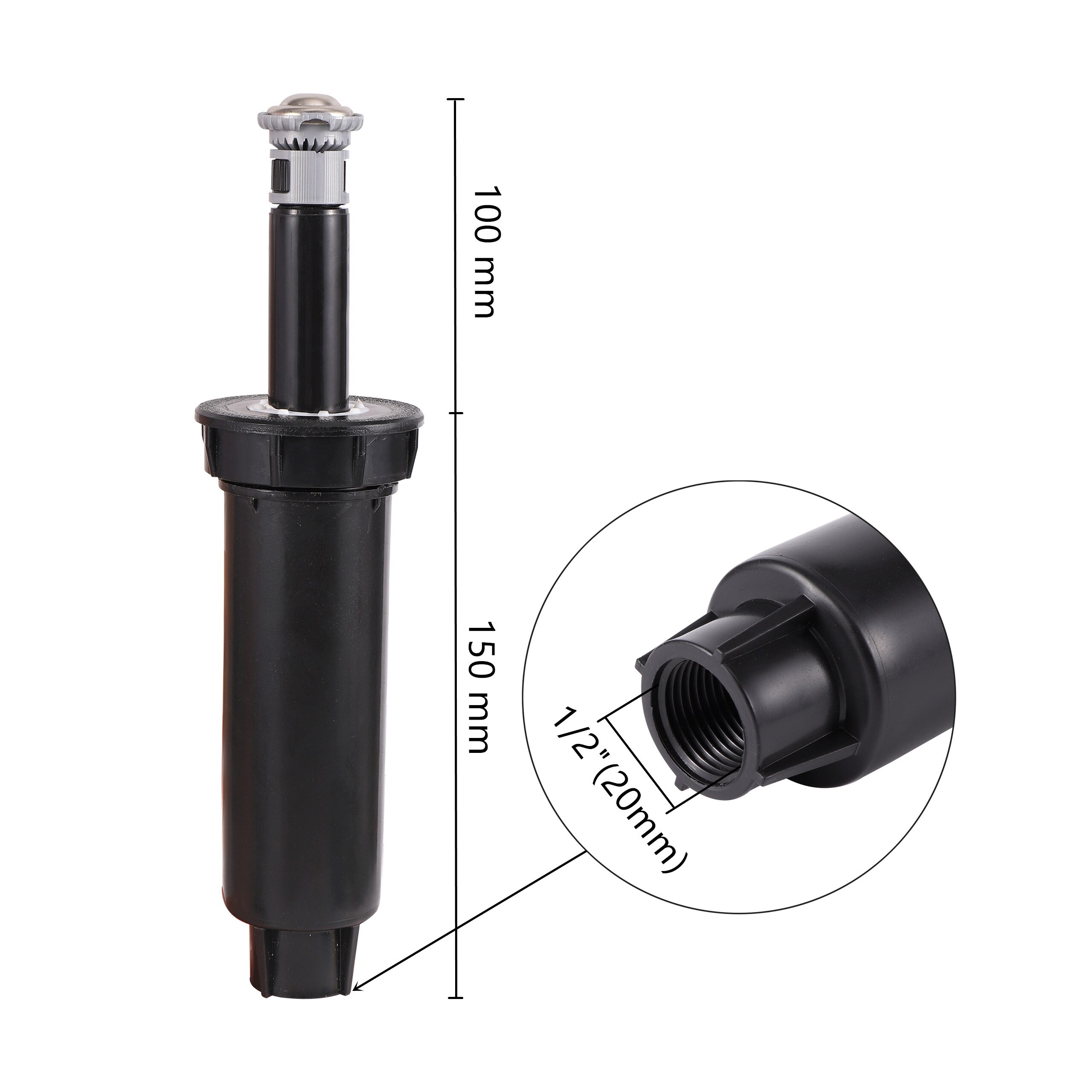 Scattering Pop-up Lawn Sprinklers 1/2" Female Thre... – Vicedeal