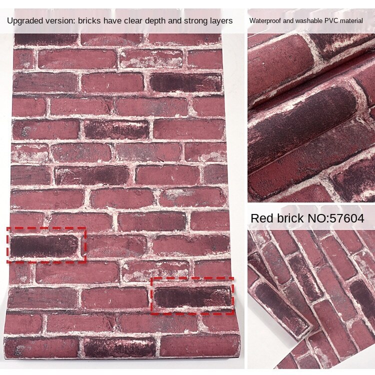 Retro Nostalgische Amerikaanse Imitatie Baksteen B... – Grandado