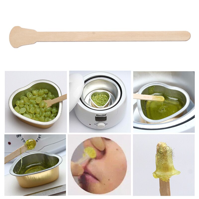 10PCS/Pack Disposable Wooden Sticks Spatulas Hair ... – Vicedeal