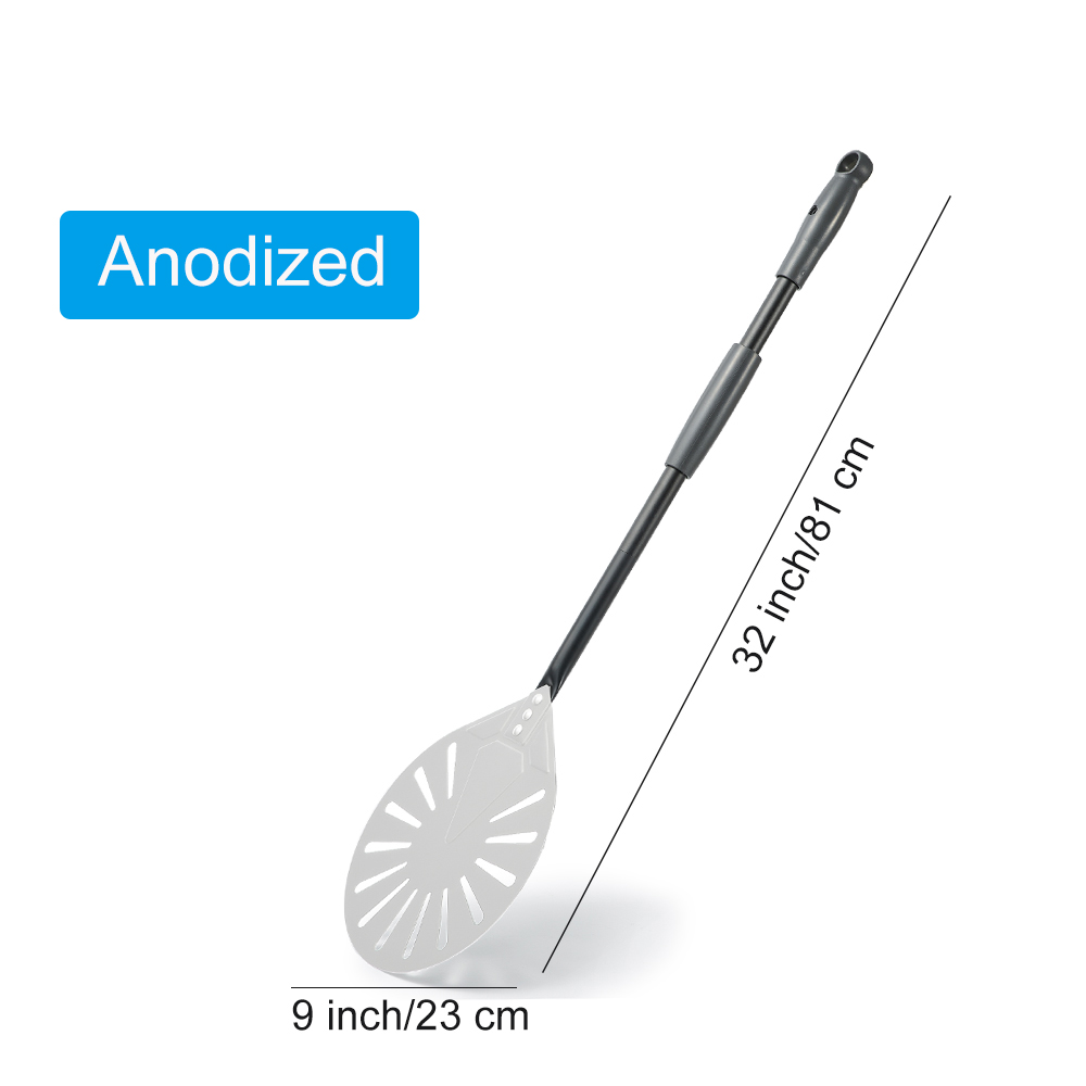 SHANGPEIXUAN 12" Hard Anodized Pizza Peel with Piz... – Vicedeal