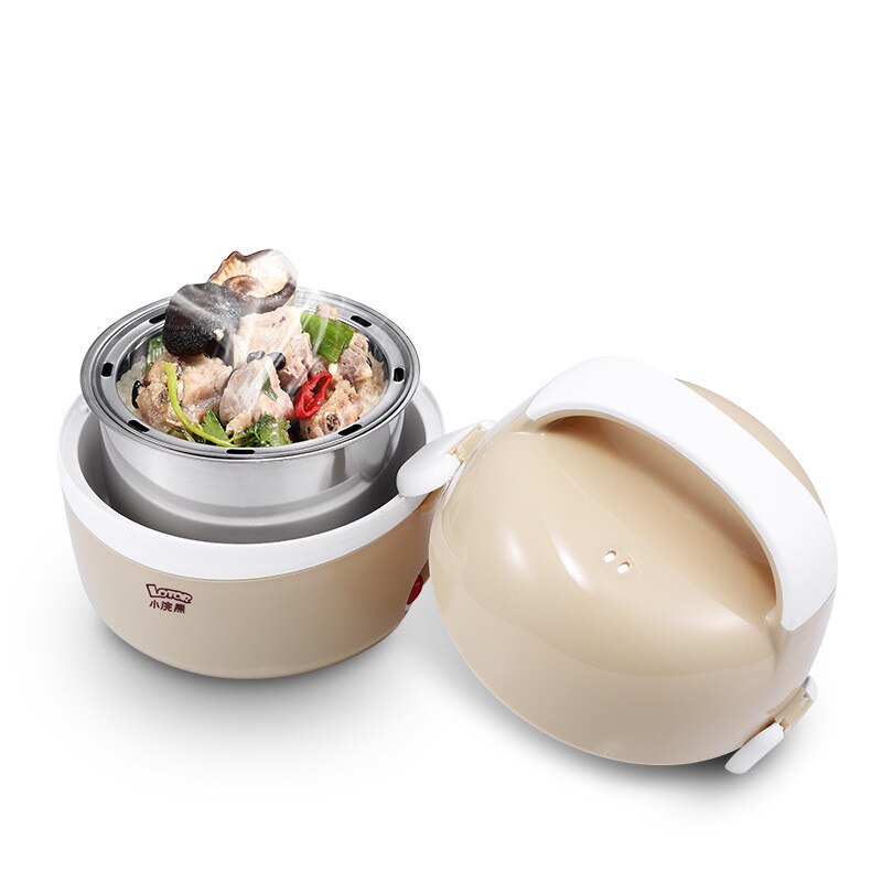 220V 1.3L Portable Electric Mini Rice Cooker Doubl... – Vicedeal