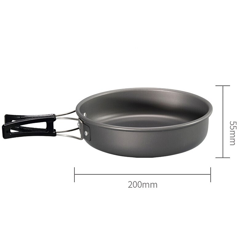 Nonstick Outdoor Pot Camp Picnic Frying Pan Portab... – Vicedeal
