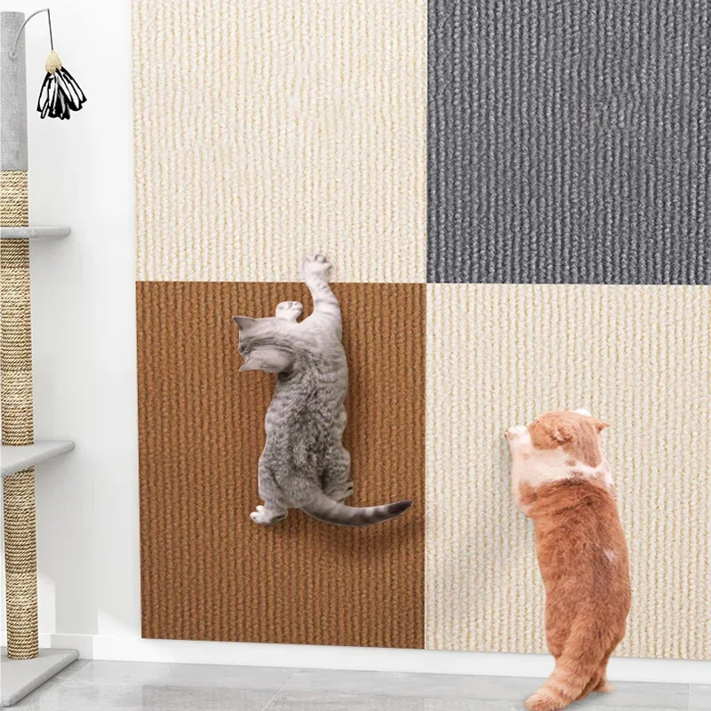 Self-Adhesive Carpet Cats Scratch Board Wall Anti ... – Vicedeal