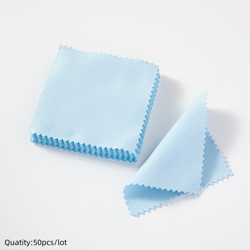 10/50pcs Sterling Silver Cleaning Polishing Cloth ... – Grandado