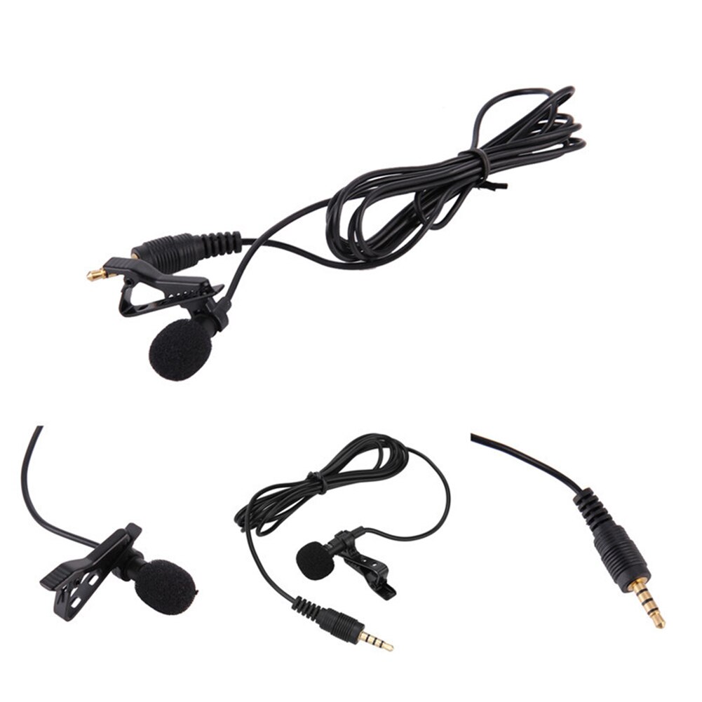 Tragbare Mini 3,5mm Jack Wired Clip auf Revers Lav... – Vicedeal
