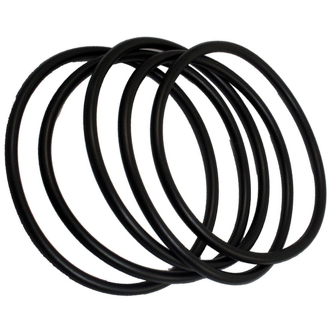 CNIM 5 pieces 100 mm outer diameter 5 mm thick rub... – Grandado