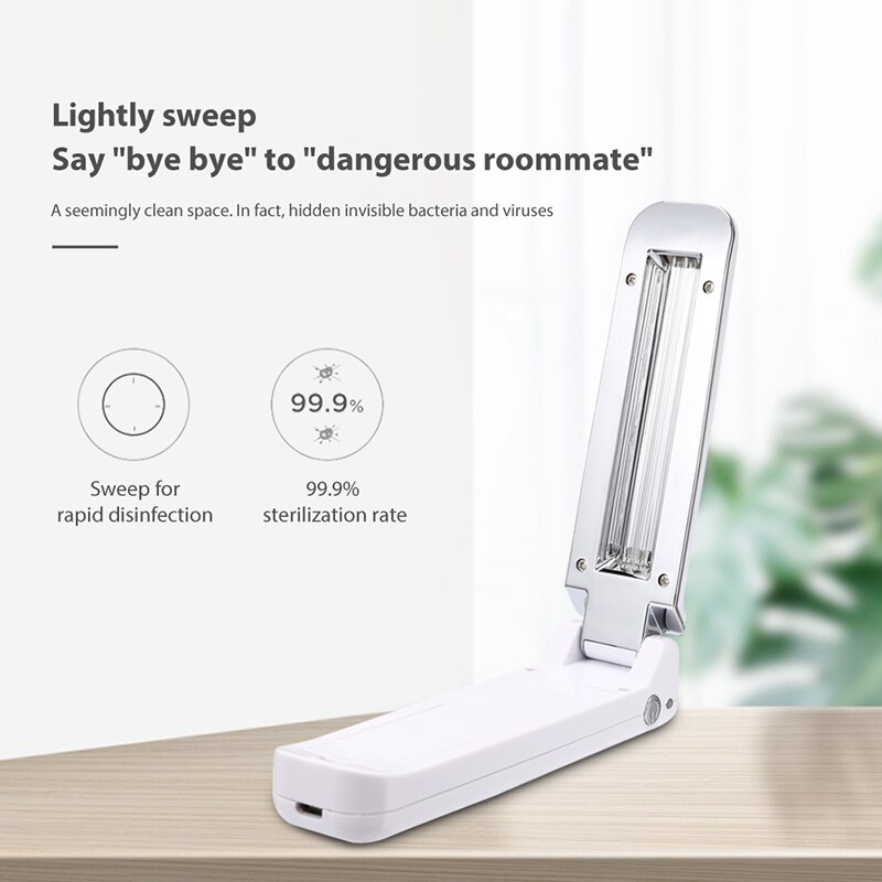 UV Handheld Germicidal Wand USB Foldable Sterilize... – Grandado