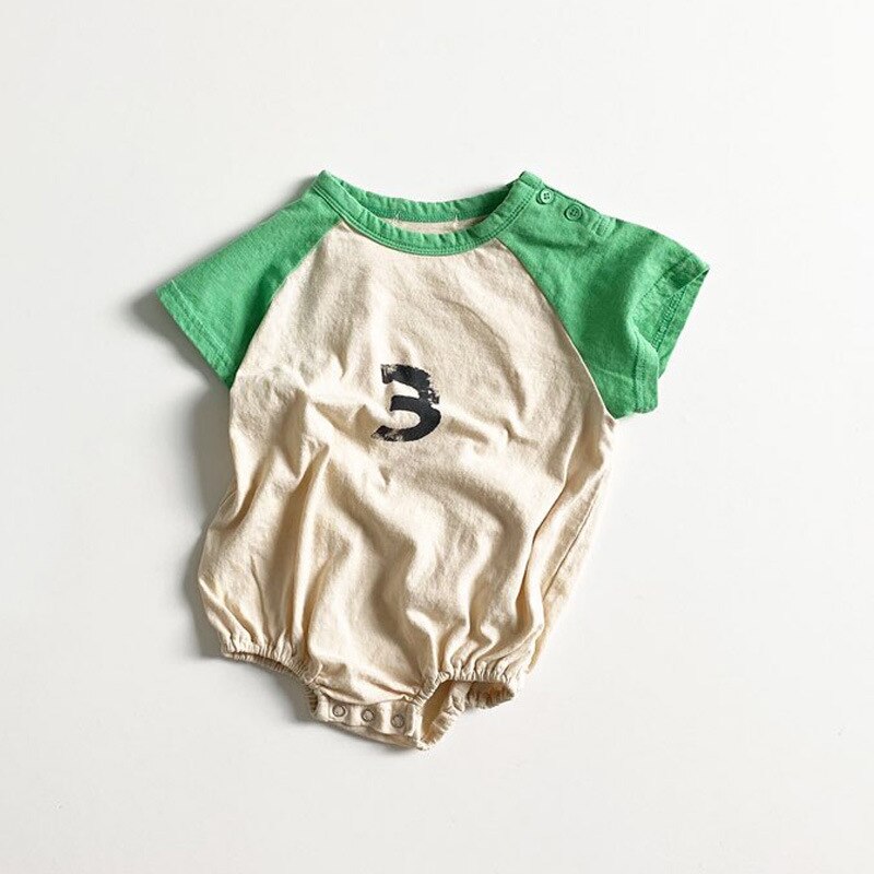 MILANCEL Korean baby clothes cute number pattern n... – Grandado