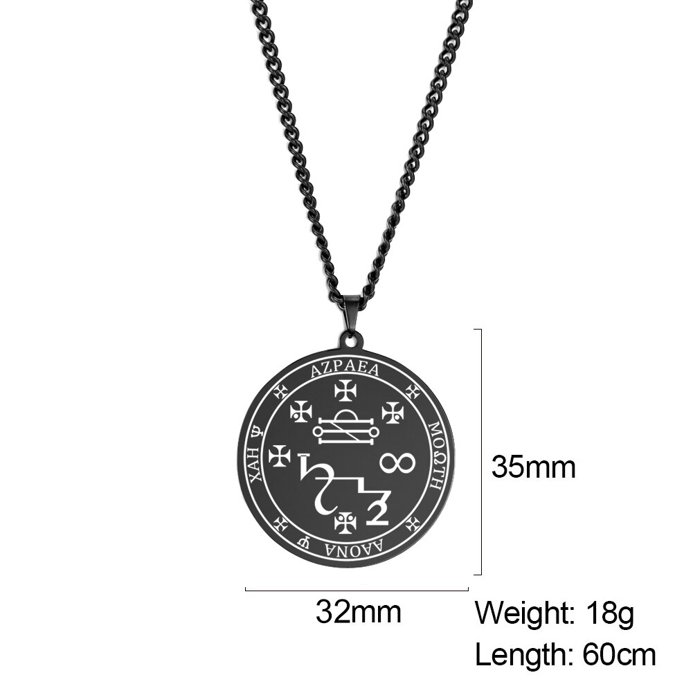 Dawapara Archangel Azrael Seal Solomon Angel of De... – Grandado